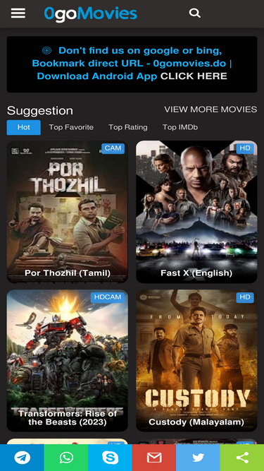 0gomovies.com Traffic Analytics, Ranking & Audience [September 2025] | Similarweb