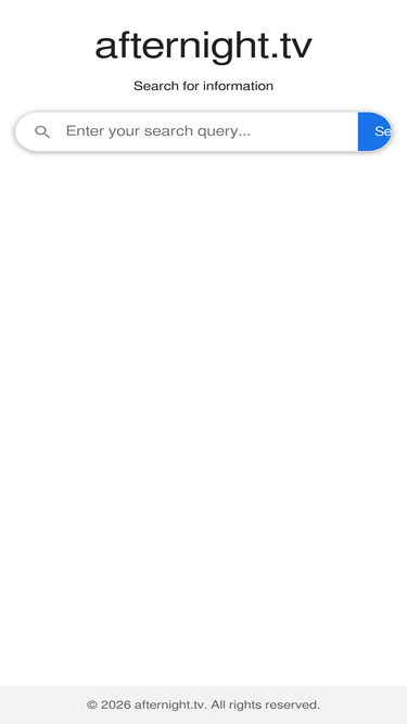 afternight.tv Traffic Analytics, Ranking & Audience [January 2026 ...