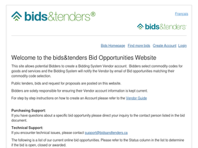 bids.bidsandtenders.ca Traffic Analytics, Ranking & Audience [May 2026 ...