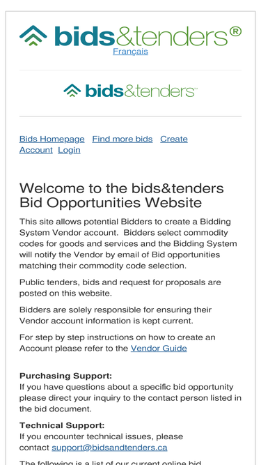 bids.bidsandtenders.ca Traffic Analytics, Ranking & Audience [May 2026 ...