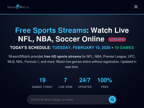 top.soccerstreams100.io Competitors - Top Sites Like top ...