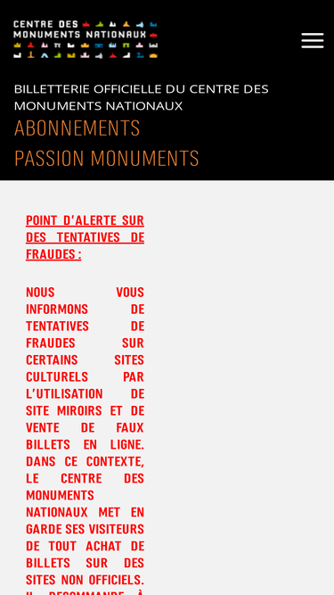 billetterie-passion.monuments-nationaux.fr Traffic Analytics, Ranking ...