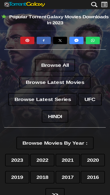torrentgalaxy.to Competidores: Los principales sitios web parecidos a torrentgalaxy.to | Similarweb