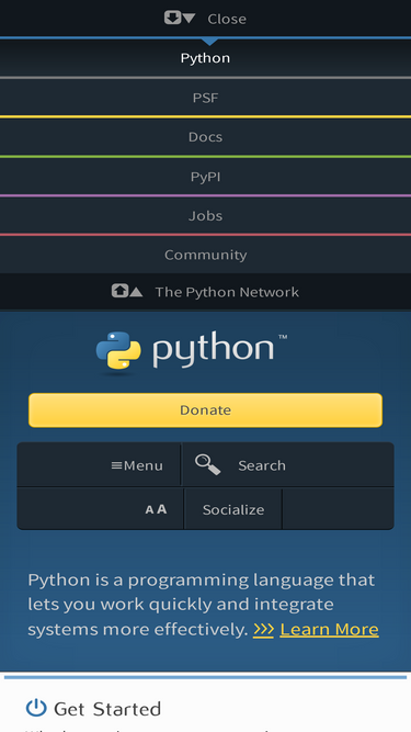 Python.org Analytics - Market Share Stats & Traffic Ranking