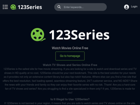 Concurrents de 123-series.com - Top sites comme 123-series.com | Similarweb