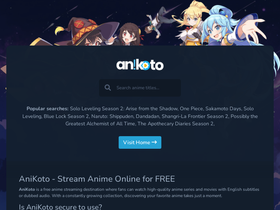 anikoto.to Traffic Analytics, Ranking & Audience [April 2025] | Similarweb