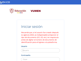 vumen.mineducacion.gov.co Análisis de tráfico, ranking y audiencia ...