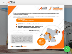 aseg.gob.mx Análisis de tráfico, ranking y audiencia [abril 2025 ...