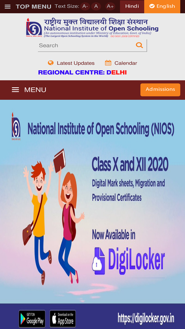 rcdelhi.nios.ac.in Traffic Analytics, Ranking & Audience [April 2026 ...