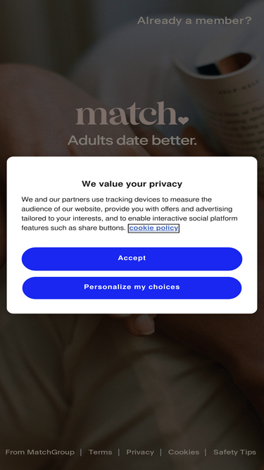 match.com Trafik Analizi, Sıralama & Kitle [Ekim 2025] | Similarweb