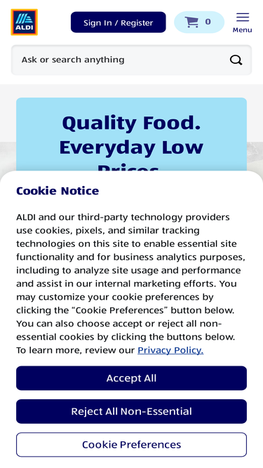 info.aldi.us Traffic Analytics, Ranking & Audience [May 2026] | Similarweb