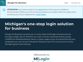 miloginbi.michigan.gov Traffic Analytics, Ranking & Audience [January ...