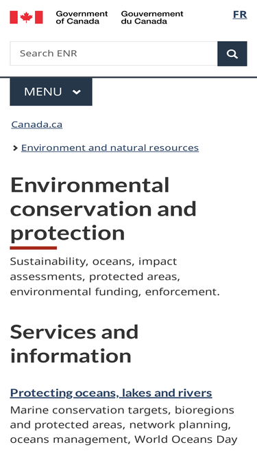 environmental-protection.canada.ca Análisis de tráfico, ranking y ...