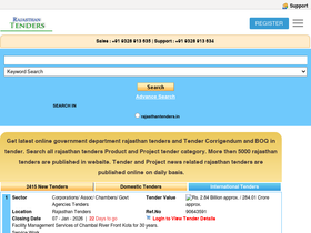 eproc.rajasthan.gov.in Competidores: Los principales sitios web ...