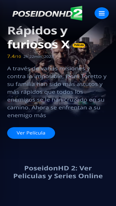 poseidonhd2.com Análisis de tráfico, ranking y audiencia [marzo 2026 ...