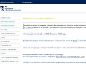 aduaneiro.portaldasfinancas.gov.pt Trafik Analizi, Sıralama & Kitle [Mayıs 2025] | Similarweb