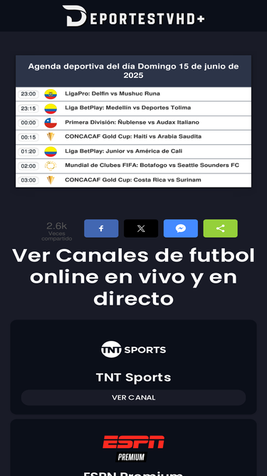 deporte-libre.fans Competidores: Los principales sitios web parecidos a deporte-libre.fans ...