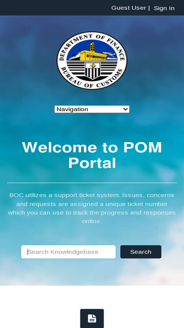 pomportal.customs.gov.ph Traffic Analytics, Ranking & Audience [May ...