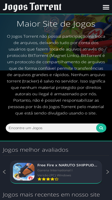 jogostorrents.site Concorrentes — Principais sites similares