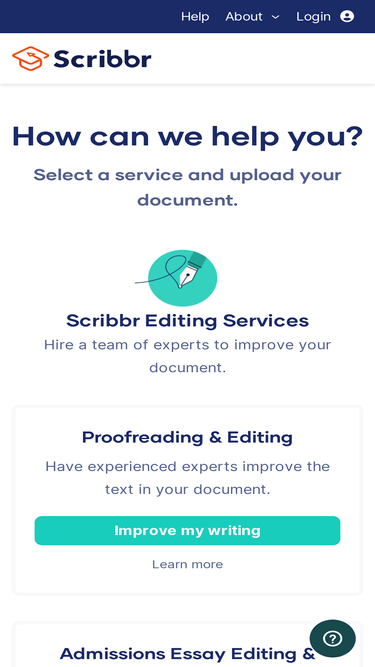 app.scribbr.comトラフィック分析、ランキング、オーディエンス[1月 2026] | Similarweb