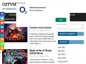 o2tvseries-movies.com Competitors - Top Sites Like o2tvseries-movies ...