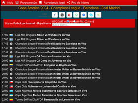 rojadirectaenvivo.tv Competidores: Los principales sitios web parecidos ...