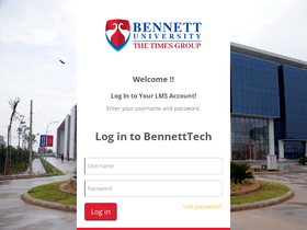 lms.bennett.edu.in Marktanteil-, Umsatz- und Traffic-Analysen | Similarweb
