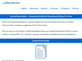 scribd.vpdfs.com Competidores: Los principales sitios web parecidos a scribd.vpdfs.com | Similarweb