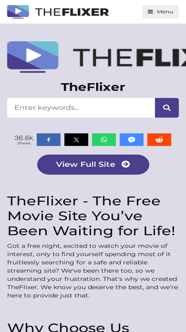 Concurrents de theflixertv.to - Top sites comme theflixertv.to | Similarweb