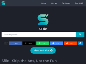 sflix.is Análisis de tráfico, ranking y audiencia [septiembre 2025 ...