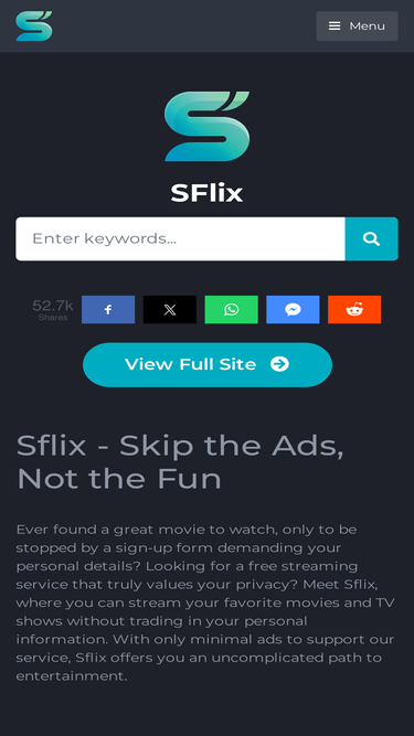 sflix.is Análisis de tráfico, ranking y audiencia [septiembre 2025 ...