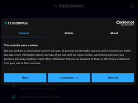 tensorwave.com Traffic Analytics, Ranking & Audience [March 2026 ...