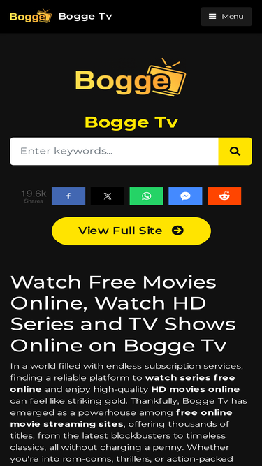 bogge.tv Traffic Analytics, Ranking & Audience [September 2025] | Similarweb