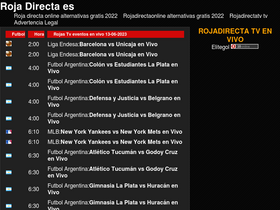Analisi del Traffico, Classifiche e Pubblico di rojadirectaenvivo.tv ...