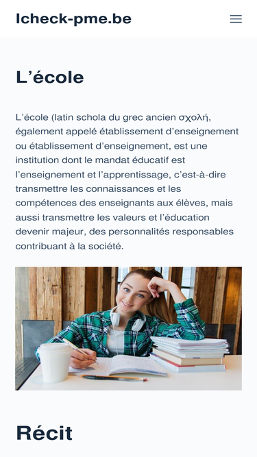 Analyse du trafic, classement et audience ichec-pme.be [avril 2026 ...