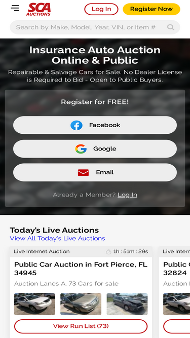 Sca auction store