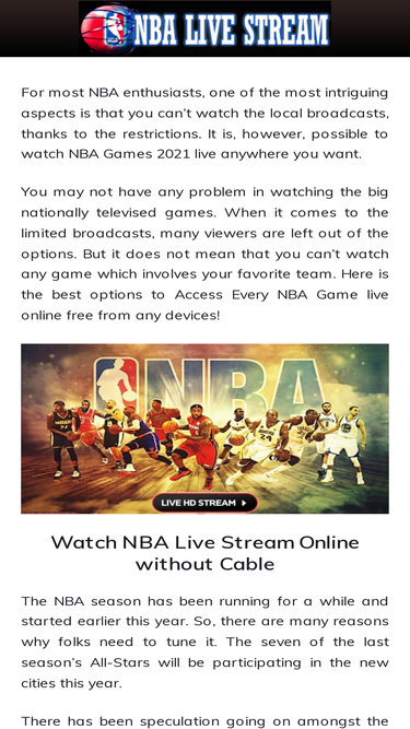 nbastream.net Competitors - Top Sites Like nbastream.net | Similarweb