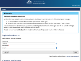 Analyse du trafic, classement et audience online.immi.gov.au [avril ...
