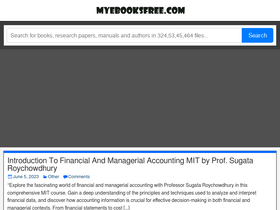 myebooksfree.com Análisis de tráfico, ranking y audiencia [enero 2026] | Similarweb