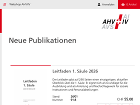 shop.ahv-iv.ch Traffic Analytics, Ranking & Audience [April 2026 ...
