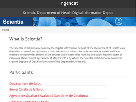 scientiasalut.gencat.cat Traffic Analytics, Ranking & Audience [March ...