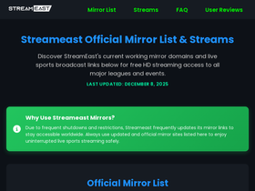 gostreameast.link Traffic Analytics, Ranking & Audience [September 2025] | Similarweb