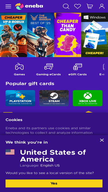 eneba.com Competitors - Top Sites Like eneba.com | Similarweb