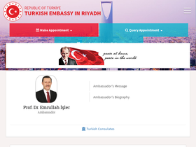 riyadh-emb.mfa.gov.tr Traffic Analytics, Ranking & Audience [April 2026 ...