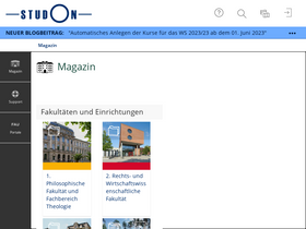 studon.fau.de Market Share, Revenue and Traffic Analytics | Similarweb