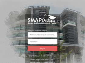 smap.uthm.edu.my Traffic Analytics, Ranking & Audience [February 2026 ...