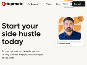 topmate.io Traffic Analytics, Ranking & Audience [November 2025 ...