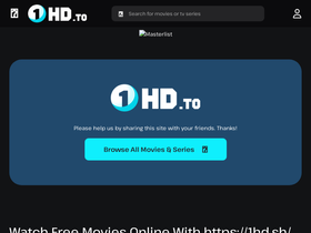 1hd.sh Traffic Analytics, Ranking & Audience [September 2025] | Similarweb