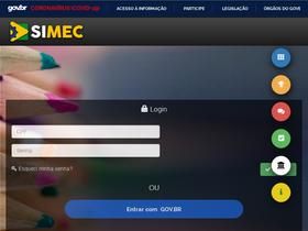 simec.mec.gov.br Trafik Analizi, Sıralama & Kitle [Ocak 2025] | Similarweb