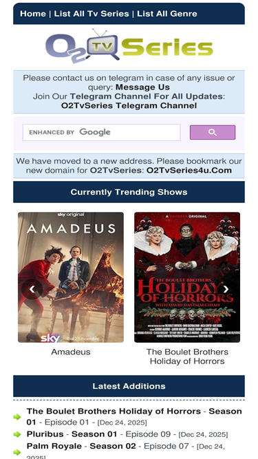 o2tvseries.com Competitors - Top Sites Like o2tvseries.com | Similarweb